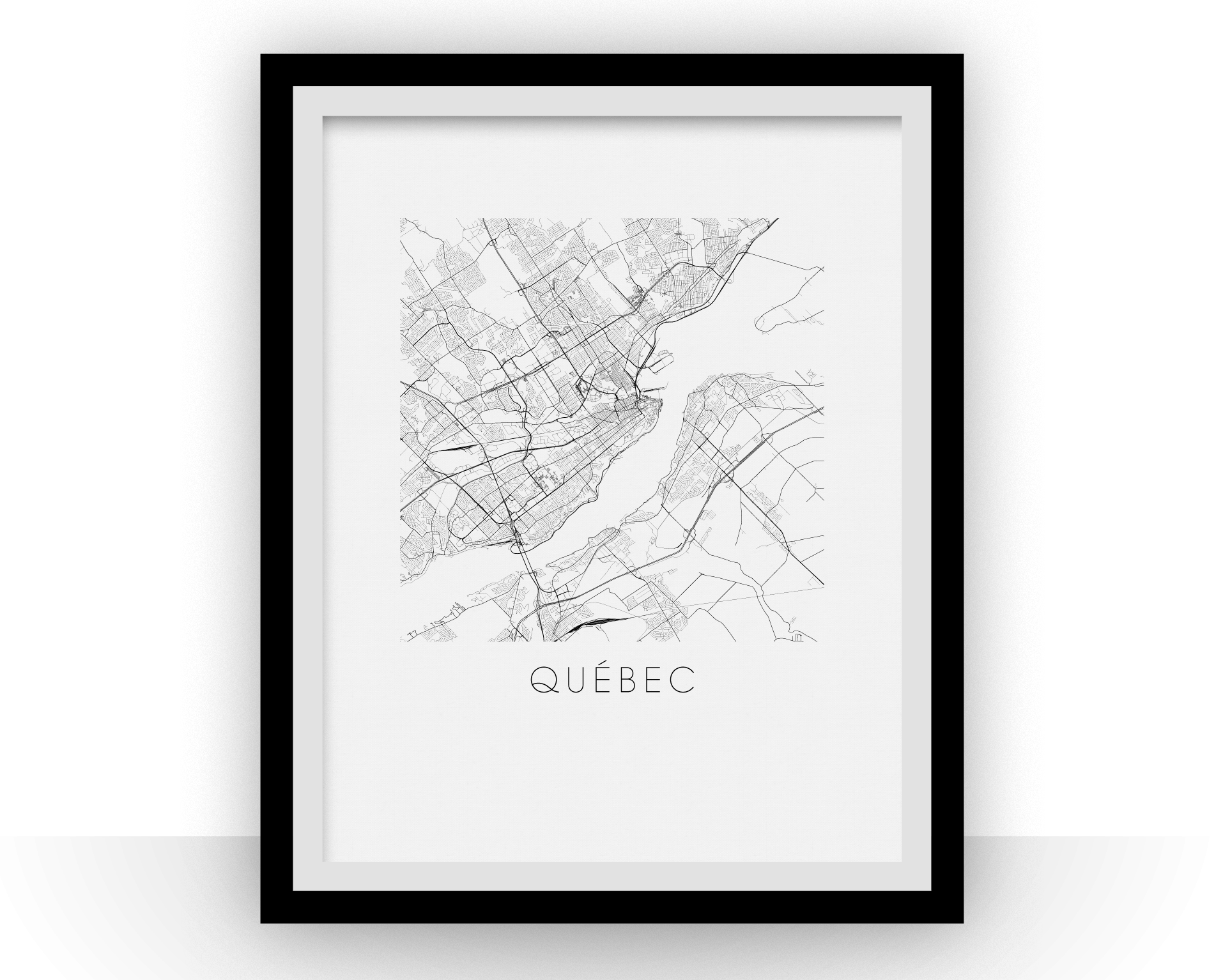 Quebec Map Print – Studio Raton
