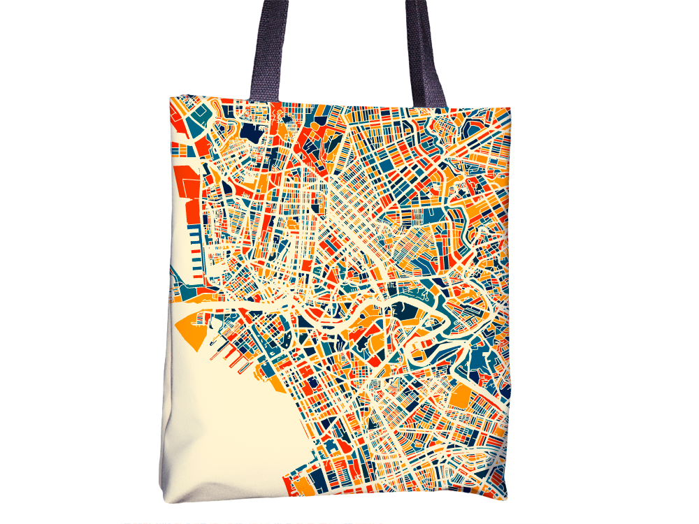Manila Map Tote Bag - Philippines Map Tote Bag 15x15 – Studio Raton