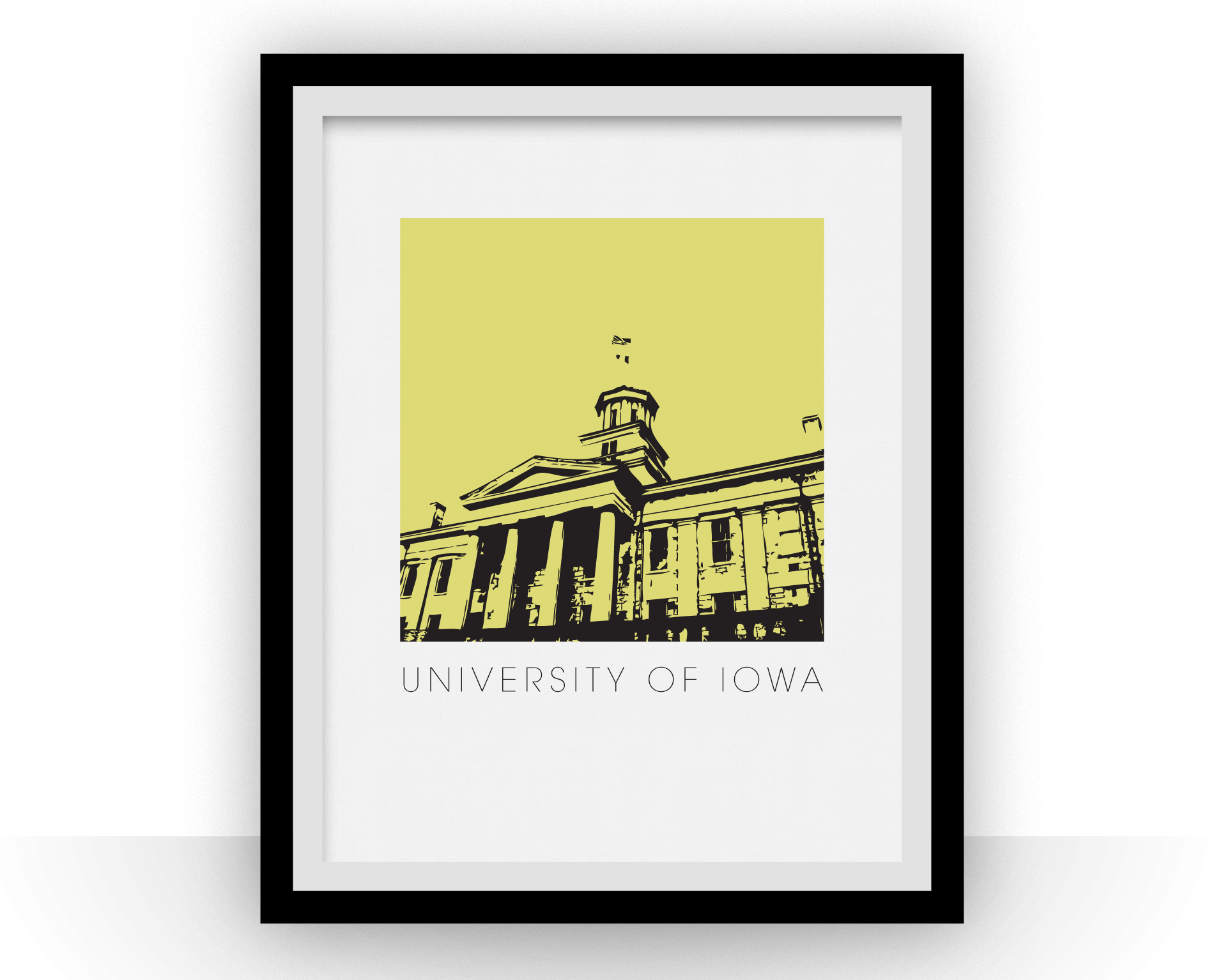 University of Iowa Art Poster – Studio Raton