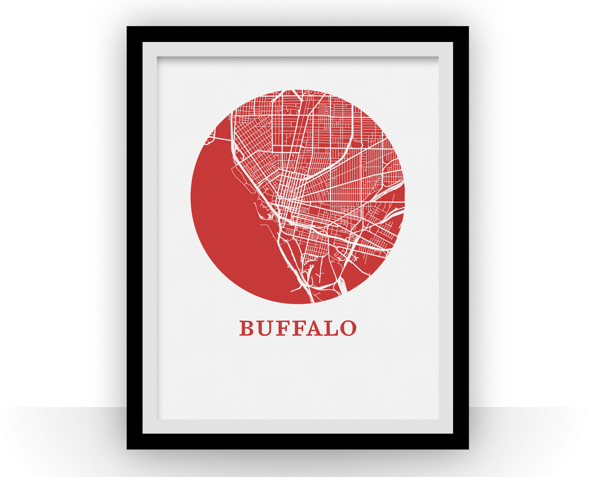Buffalo Map Print - City Map Poster – Studio Raton